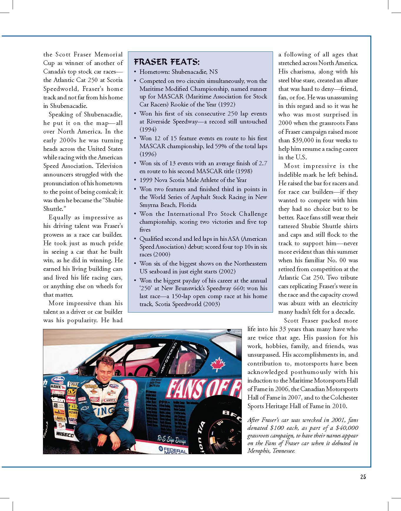 Scott Fraser | Nova Scotia Sport Hall of Fame