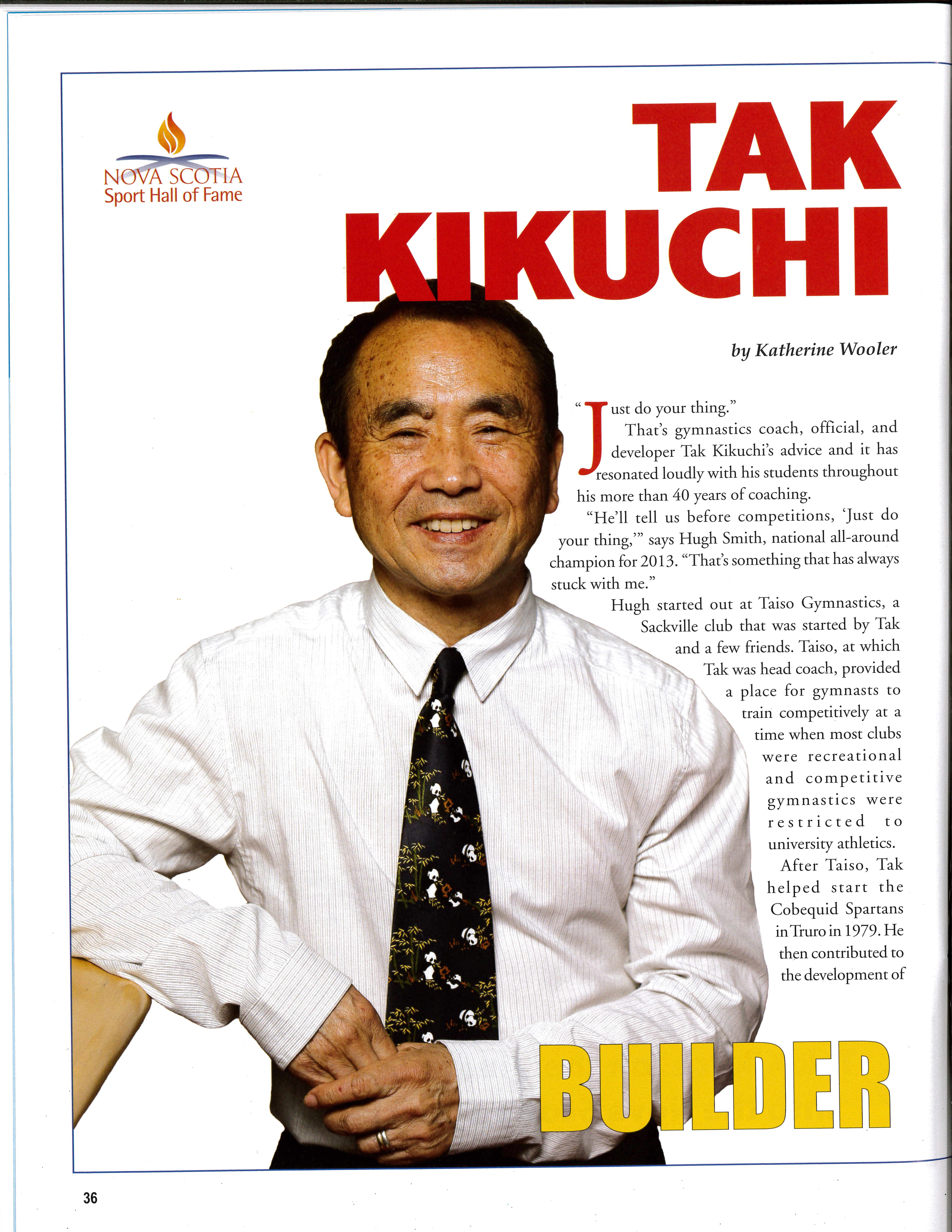 Tak Kikuchi | Nova Scotia Sport Hall of Fame